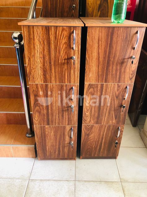 03pcs Lockable Melamine Box Cupboard | Kottawa | ikman