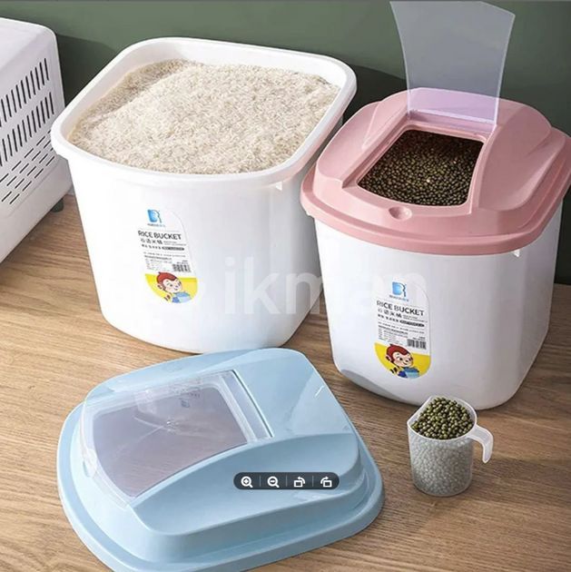10KG Household Rice Storage Container Box Kitchen Bucket for Sale ...