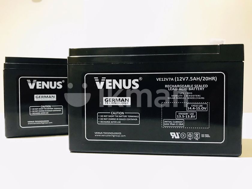 12 v 9 Ah Venus Ups Battery for Sale in Colombo 4 | ikman