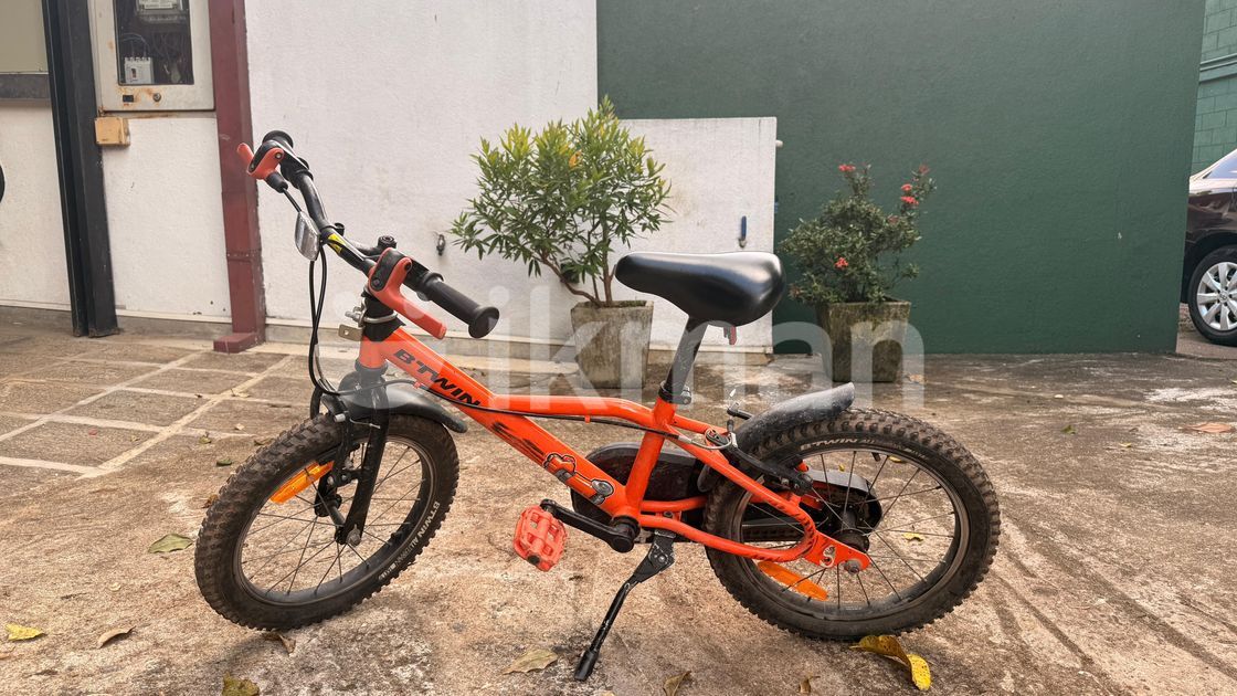 16-Inch Decathlon Orange Kids Bike for Sale in Battaramulla | ikman