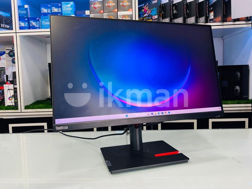 24 Inch Lenovo Thinkvision Wide Screen FHD IPS Used Monitor for Sale in ...