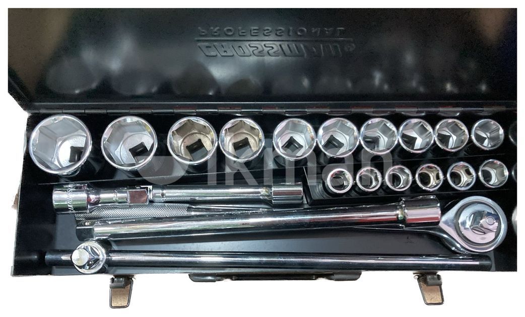 3/4Dr socket set metric 6pt 21pcs Crossman for Sale in Pannipitiya | ikman