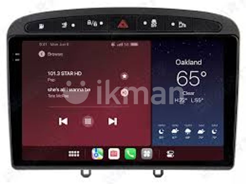 308 Peugeot Android Gps Map Car Dvd Audio Setup with Panel for Sale in Nugegoda | ikman