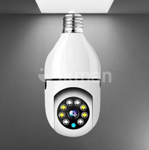 3MP Bulb Full Color Night Vision CCTV Wifi Camera for Sale in Wattala ...