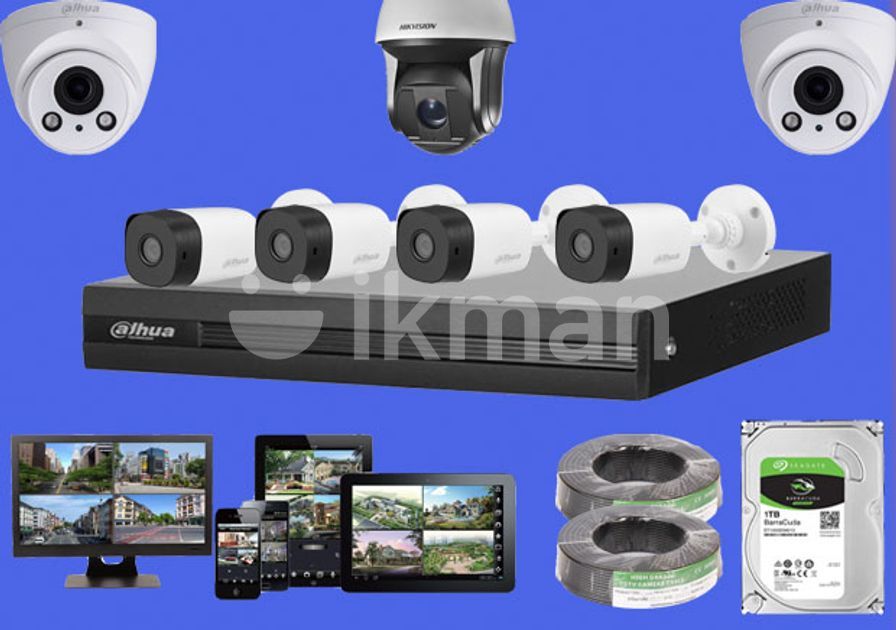 4 CH CCTV Camera Systems ( Full HD / 1080P ) in Kadawatha | ikman