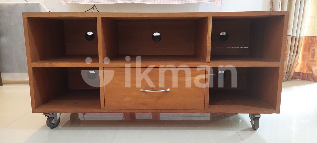4 Feet Wood TV Stand for Sale | Horana | ikman