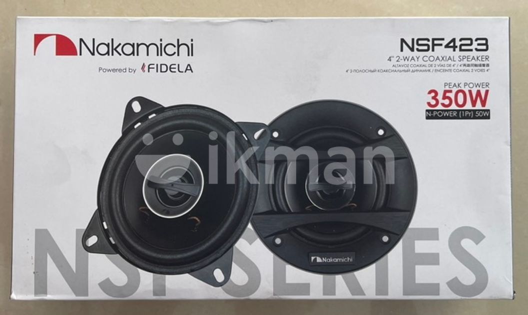 4 inch Speakers Japan Technology Nakamichi NSF423 350W for Sale in ...