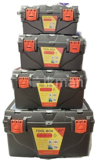 4 Pcs Plastic Tool Box Set for Sale in Pannipitiya | ikman
