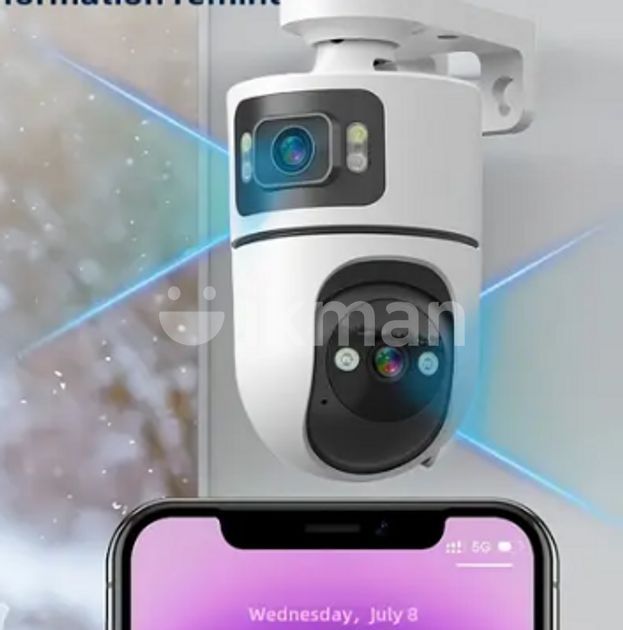 4MP HD Dual Screen AI Wifi Surveillance PTZ Camera for Sale in Wattala ...