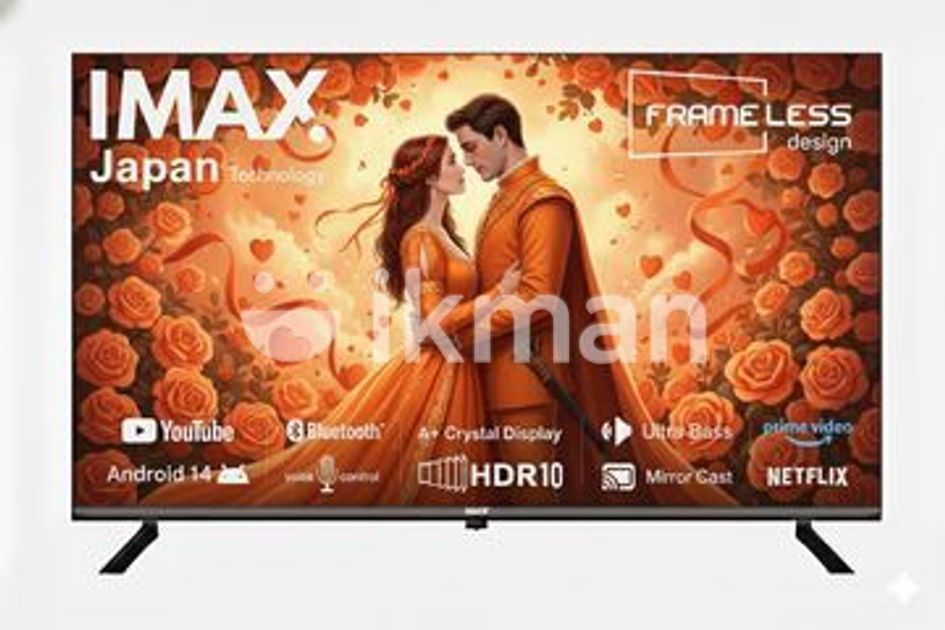 55 inch IMAX Smart 4k Android HDR UHD Frameless LED TV for Sale in ...