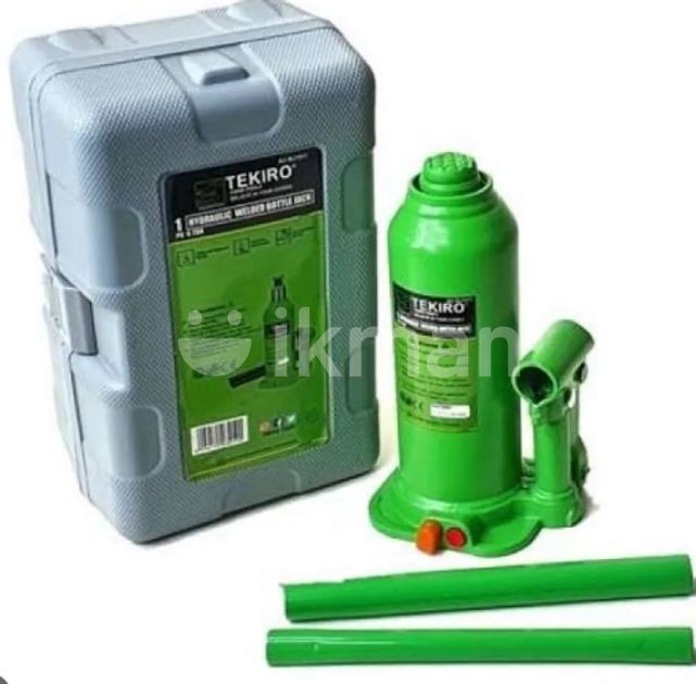 6 Ton Hydraulic Bottle Jack Tekiro Made in Taiwan for Sale in ...