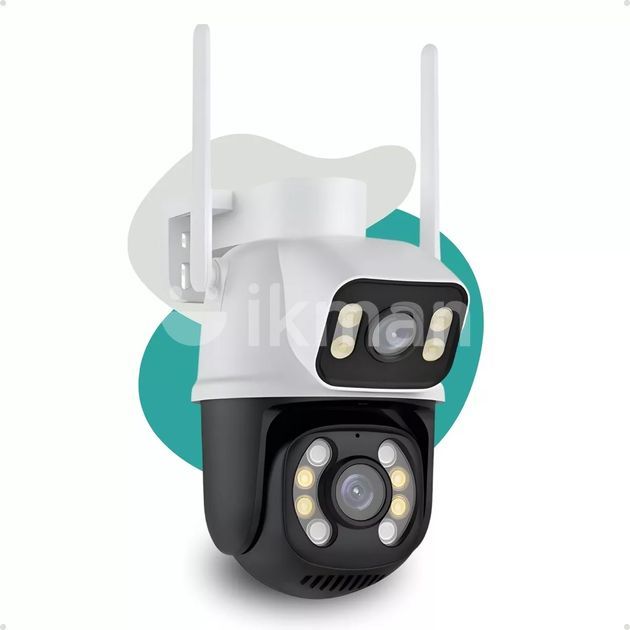 6Mp WiFi PTZ CCTV Dual Lens Camera Night Vision Color with Two Way ...