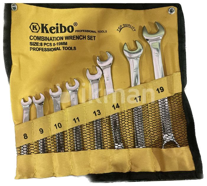 8-19mm 8pcs combination spanner set keibo india for Sale in Pannipitiya | ikman
