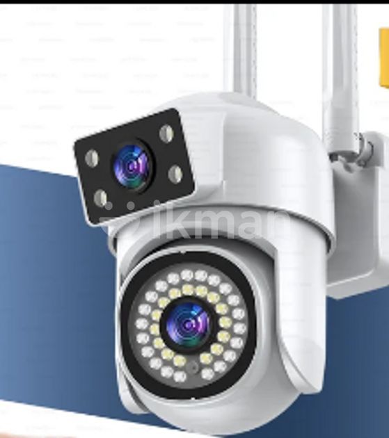 8 Mp Ptz Dual Lens Camera Wifi Full Color Night Vision Ai for Sale in ...