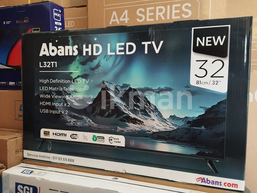 "Abans" 32 inch HD LED Frameless TV විකිණීමට | දෙහිවල | ikman