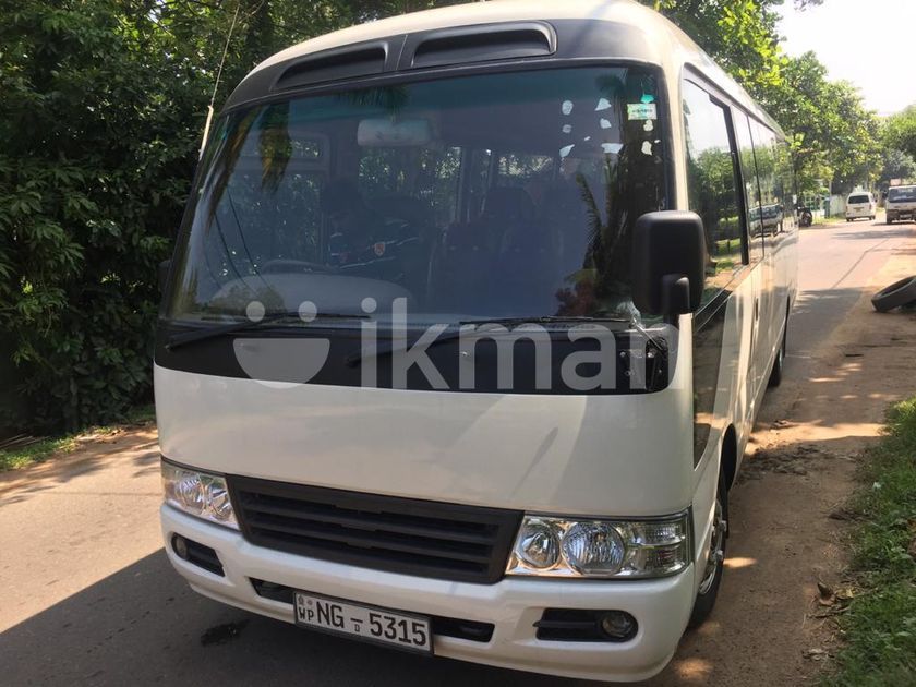AC Mini Coaster Rosa Bus for Hire with Driver for Sale in Colombo 1 | ikman