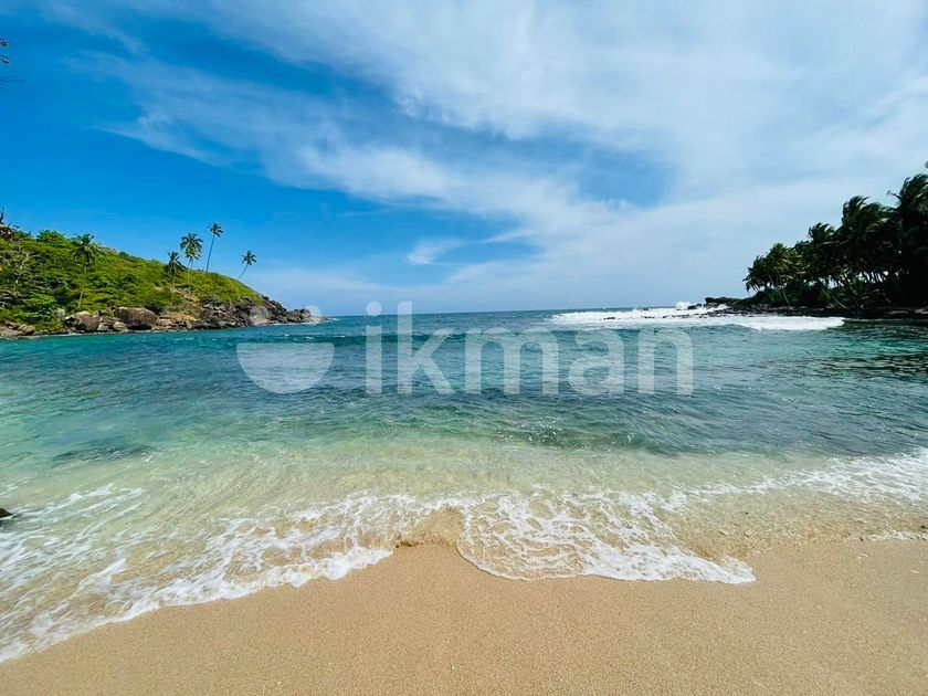 (AFA503) Beach Front Facing 60 P Land Sale At Devundara Mathara | ikman
