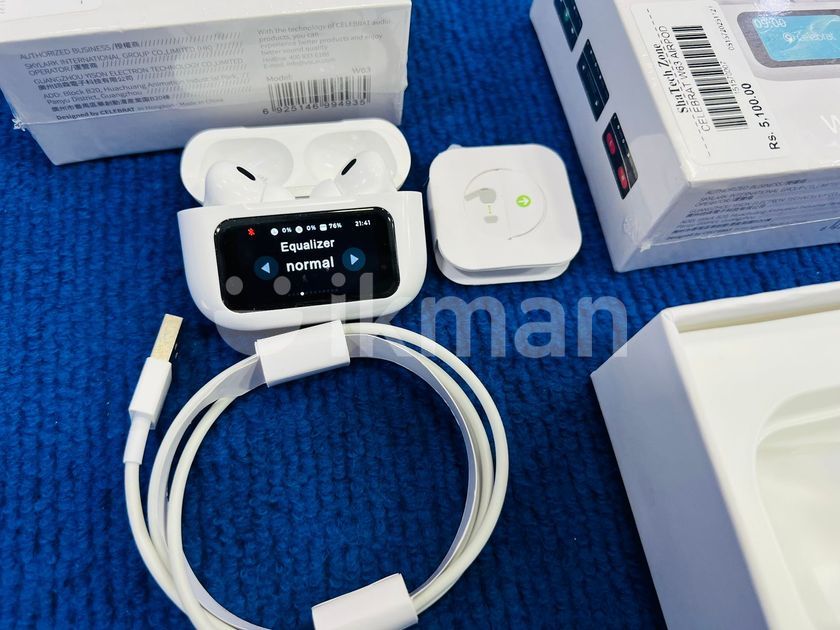 Airpod with Touch Display (New) Bluetooth (Celebrat) | ikman
