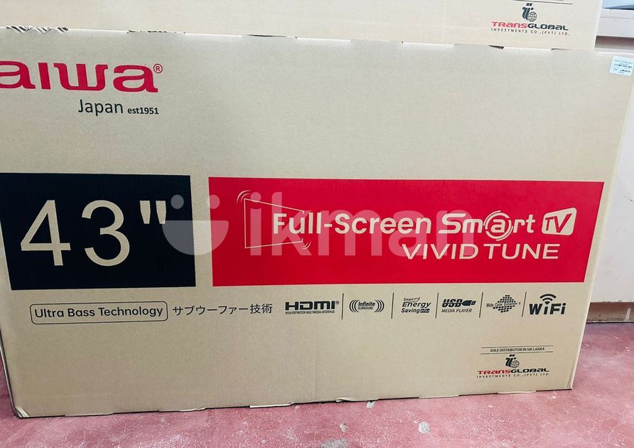 Aiwa 43″ Full Screen Smart Tv (JH43AS210N) for Sale in Kadawatha | ikman