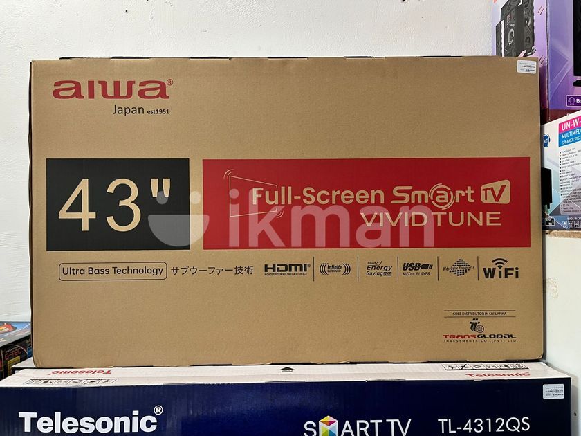 Aiwa Japan 43" Smart Tv - JH43AS210N for Sale in Kadawatha | ikman