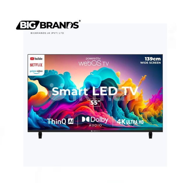 AIWA Japan 55" inch 4K Smart WebOS ThinQ AI UHD HDR Bluetooth TV for ...