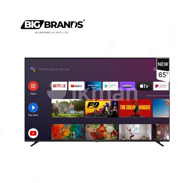 AIWA Japan 65 inch 4K Smart Android UHD LED Dolby TV for Sale in Colombo 4 | ikman