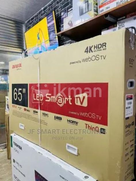 Aiwa (Japan) 65 UHD 4K Smart WebOS ThinQ AI Bluetooth Magic Remote TV for Sale in Colombo 4 | ikman