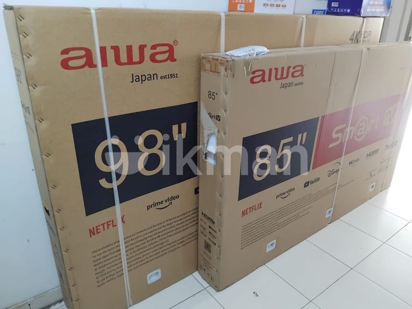 AIWA Japan 98" 4K Smart WebOS ThinQ AI UHD HDR LED Frameless TV for Sale in Colombo 4 | ikman