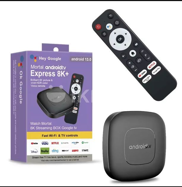 Android 13 Smart TV Box Youtube Netflix Media Player for Sale in ...