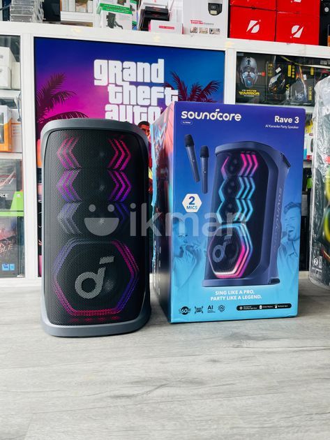 Anker Soundcore Rave 3 AI Karaoke Speaker Brandnew for Sale in ...