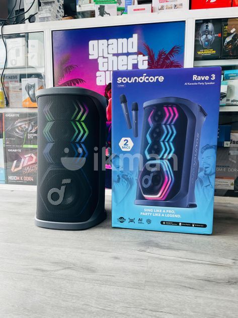 Anker Soundcore Rave 3 Karaoke Speaker Brand New for Sale in ...