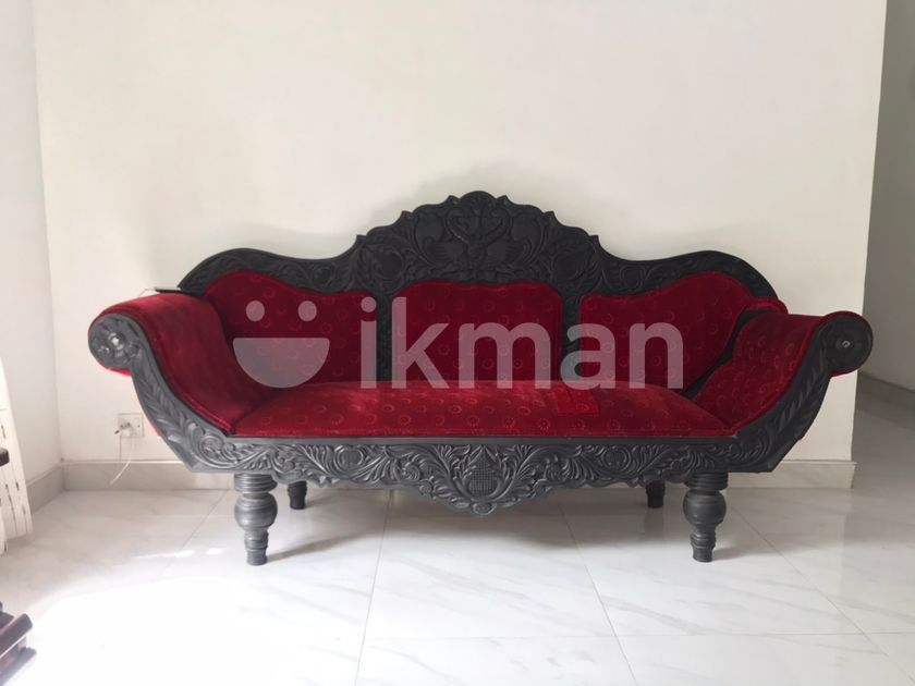 Antique Kaluwara Kavichchi Sofa Set for Sale | Kadawatha | ikman