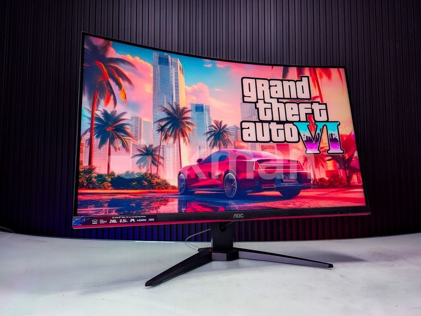AOC C32G2ZE 32 inch FHD Curved Gaming Monitor for Sale in Homagama | ikman