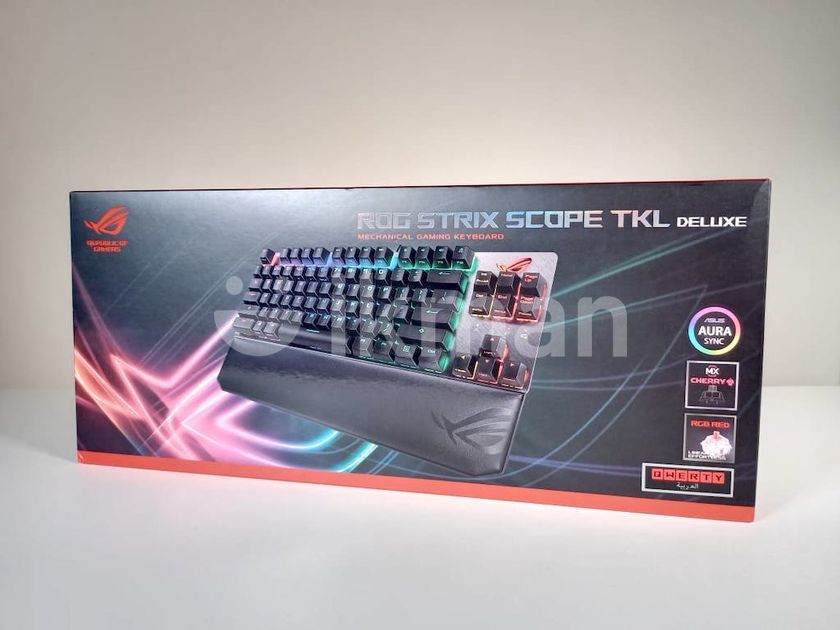 ASUS ROG Strix Scope TKL Electro Punk Mechanical Gaming Keyboard(New ...