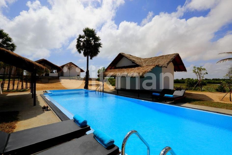 Beach front 4 Chalets Holiday Villa Swimming Pool BBQ Rent in Kalpitiya ...