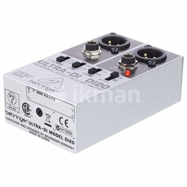 Behringer Ultra-di Di20 Multi-Purpose Direct Injection Box - Di for ...