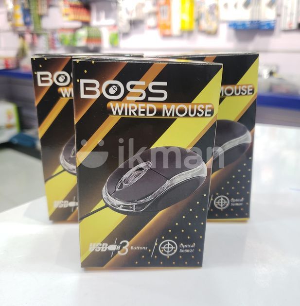 Boss Wired Mouse for Sale in Rajagiriya | ikman