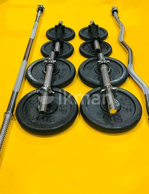 Brand New Dumbbell Weight Plate Set 30Kg Barbell 10/20/40/50Kg for Sale ...