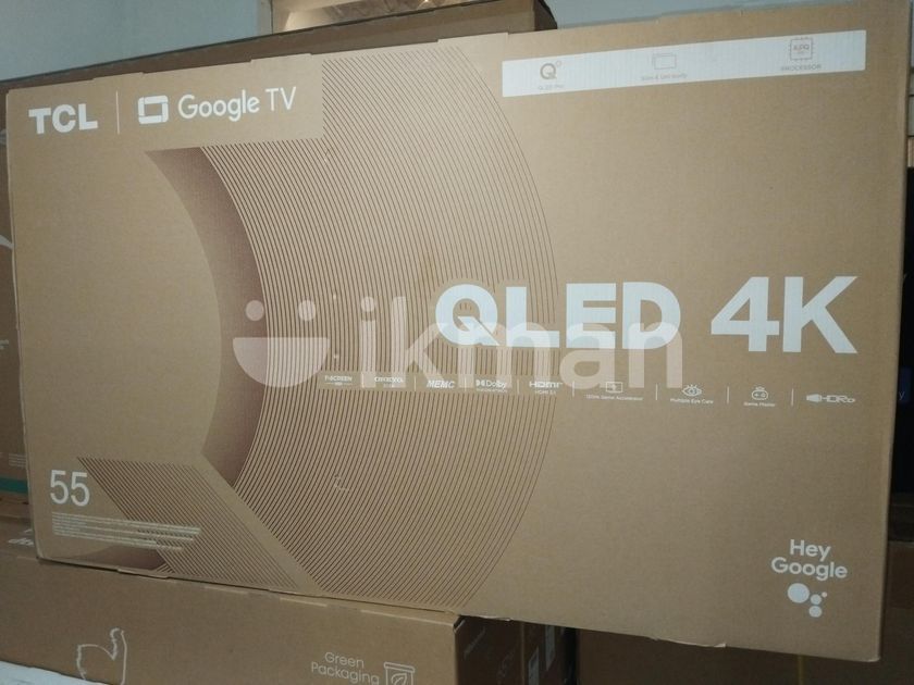 Brand New TCL 55" Smart 4K UHD LED FRAMELESS (QLED)GOOGLE TV for Sale ...