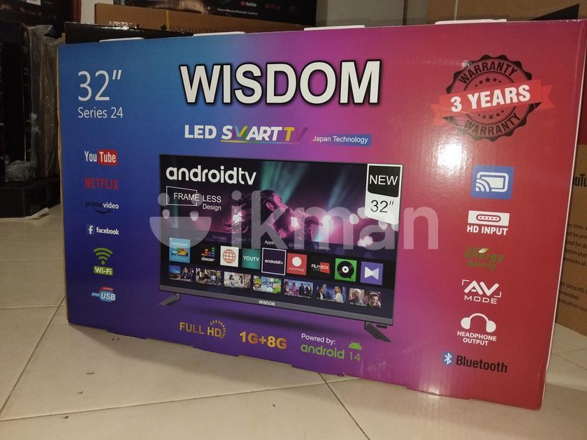 Brand New Wisdom 32 Inch Smart Android Full Hd Led Frameless Tv for ...