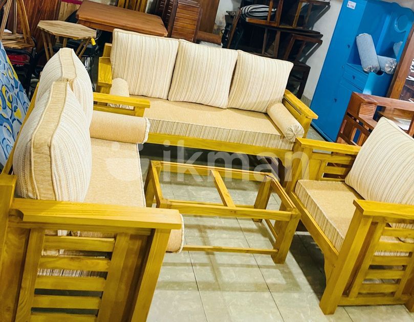 Burutha Heavy Modern Box Sofa with Glass Stool for Sale | Kaduwela | ikman