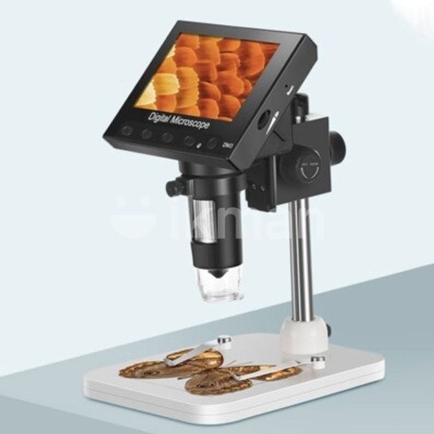 Camera Microscope Digital Zoom 1000 X Magnifier 8 Led with Display New ...