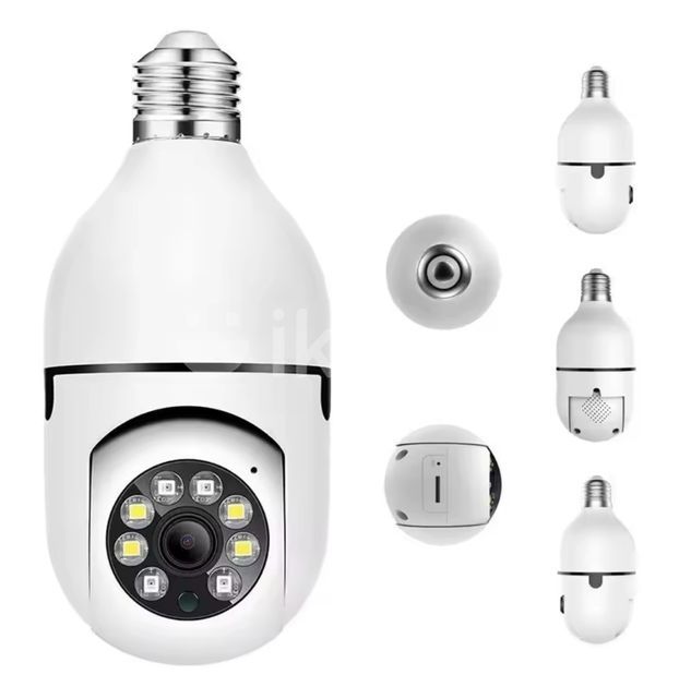 Camera Wifi Cctv bulb 360 Degree rotatable Panoramic - View for Sale in ...