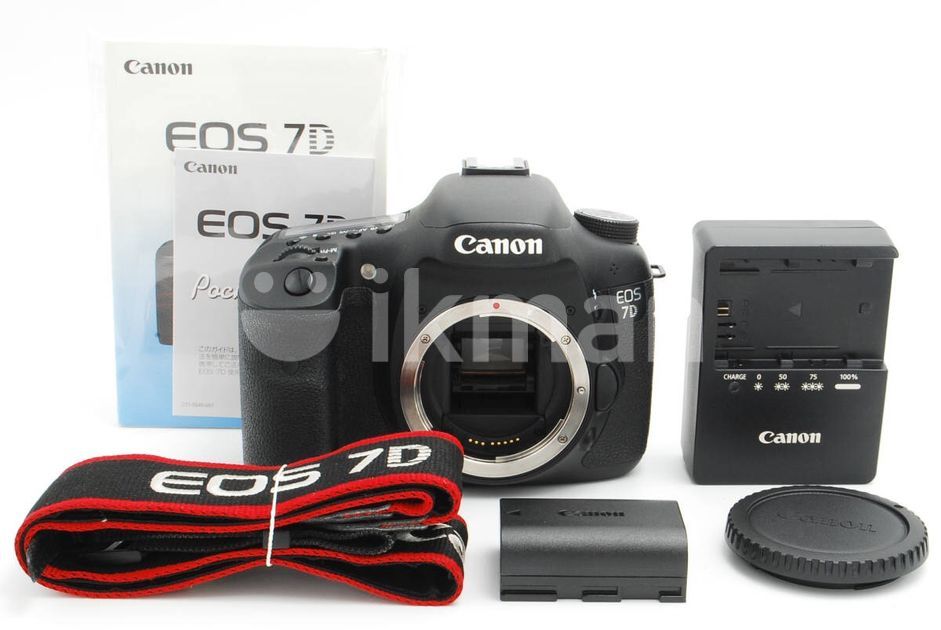 Canon 7D DSLR with Lens for Sale in Minuwangoda | ikman