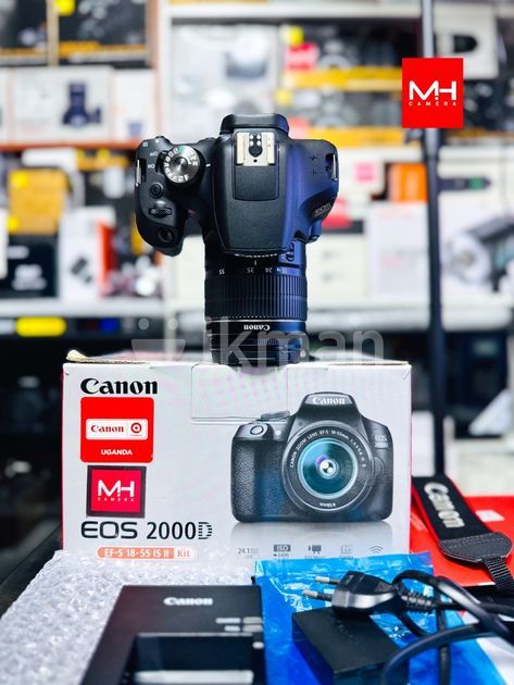 Canon Eos 2000D 24.3Mp DSLR Camera Full Set for Sale in Gampaha City ...