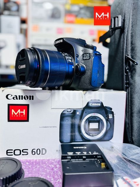 Canon EOS 60D DSLR Camera Full Set Box for Sale in Gampaha City | ikman