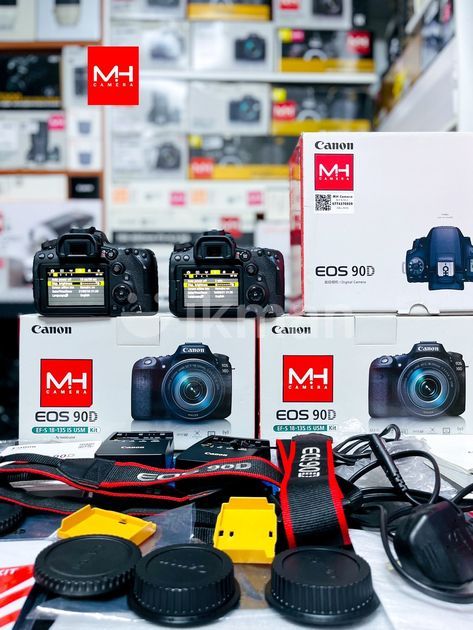 Canon EOS 90D 4K 32.3MP DSLR Camera Full Set Box for Sale in Gampaha ...