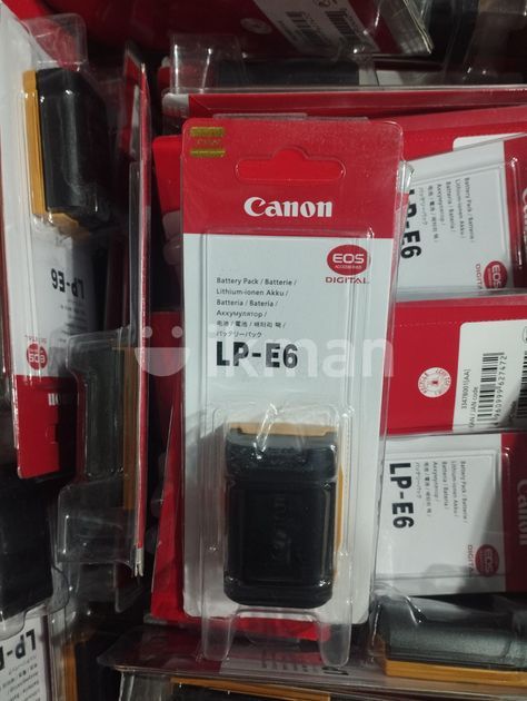 Canon LP E6 (1800mAh) Camera Battery for Sale in Colombo 11 | ikman