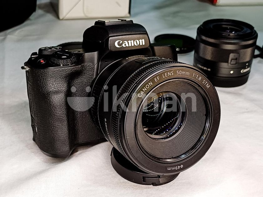 Canon m50 MKII + 50MM for Sale in Kandy City | ikman
