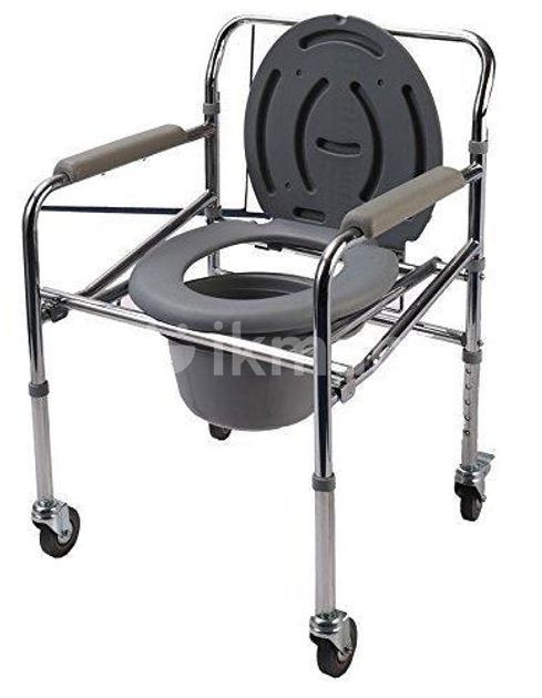 Commode Chair With Wheel for Sale in Maharagama | ikman